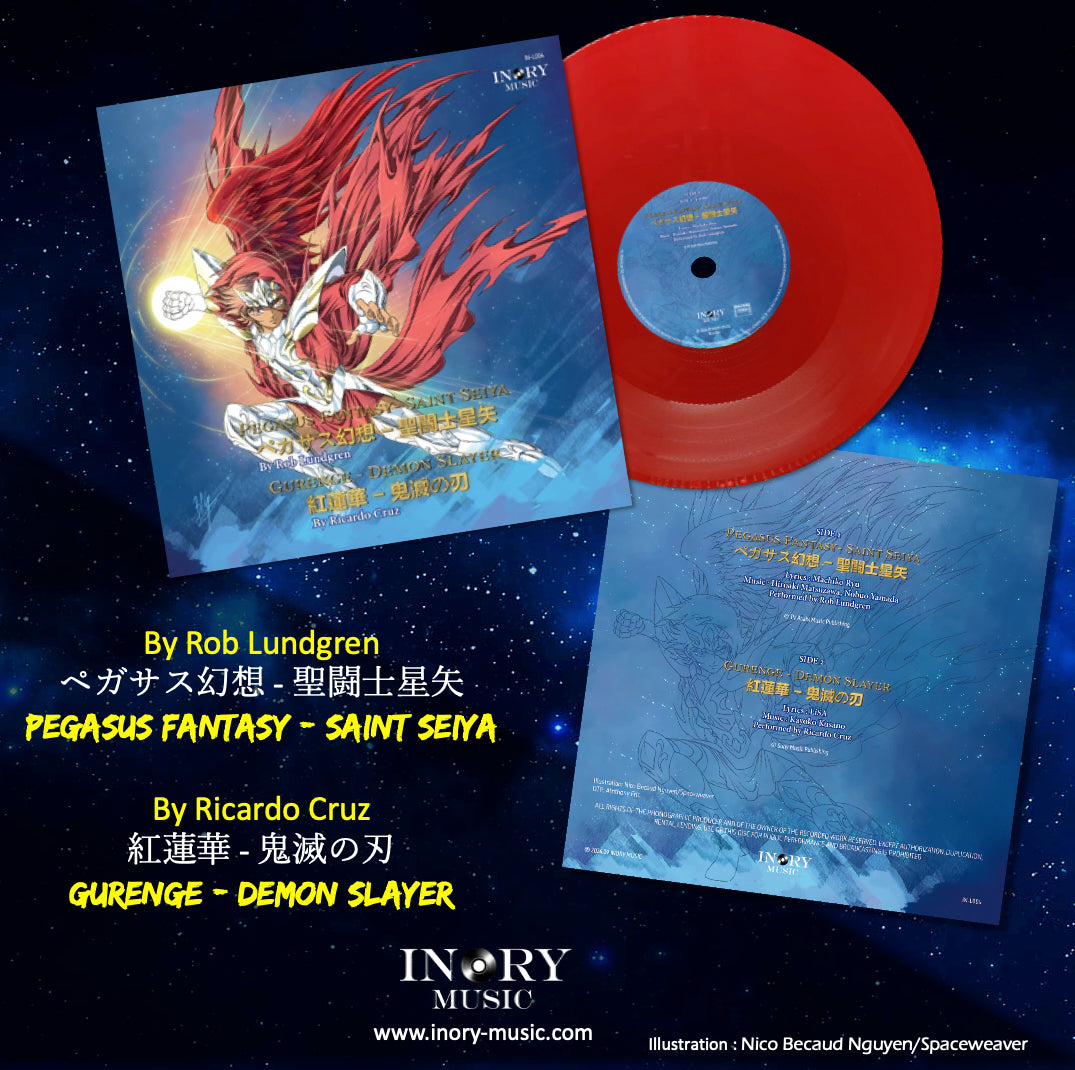 45T Pegasus Fantasy (Saint Seiya) / Gurenge (Demon Slayer) – Inory Music